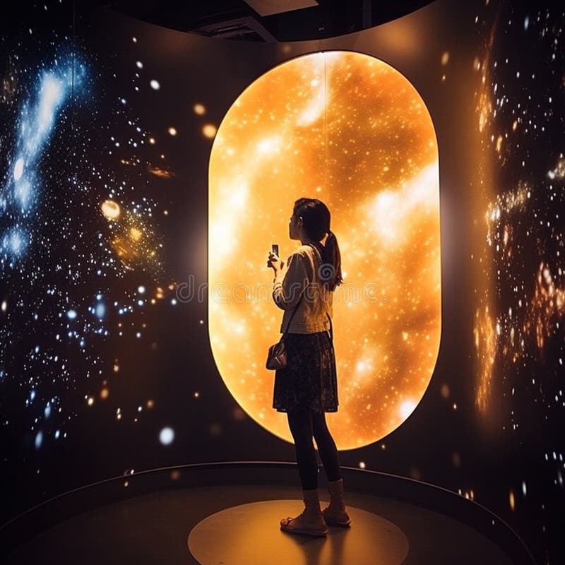 Interstellar Journey: Explore the Cosmos at Your Fingertips Stock Photo - Image of interstellar ...