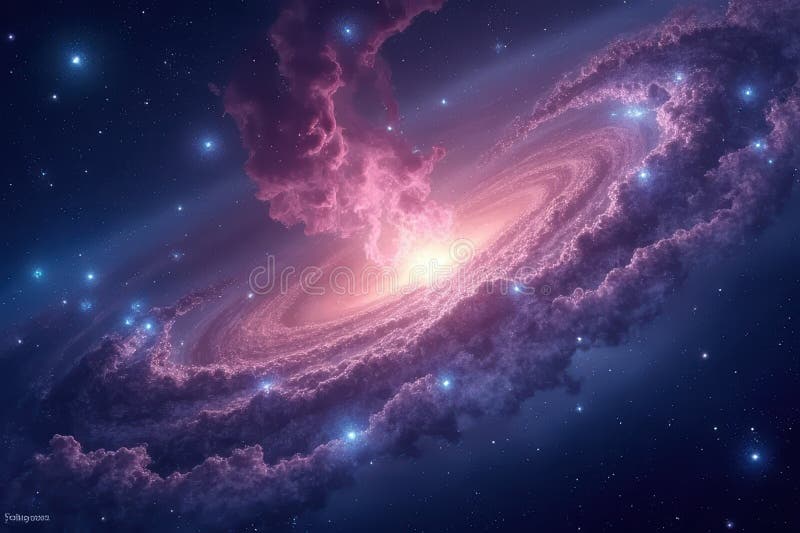 Exploration of Outer Space stock illustration. Illustration of ...