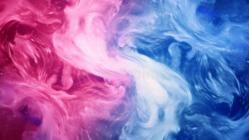 Interstellar Pink and Infinite Blue Nebula Cosmic Themed Pattern Stock ...