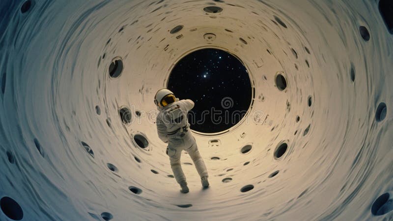 Interstellar Travel - AI Generated Digital Art Stock Image - Image of ...