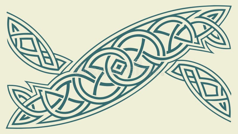 Intertwined Celtic Knots Stock Illustrations – 512 Intertwined Celtic ...