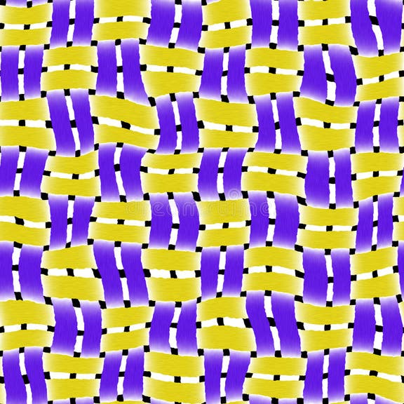 Intertwined color strings stock illustration. Illustration of basket ...