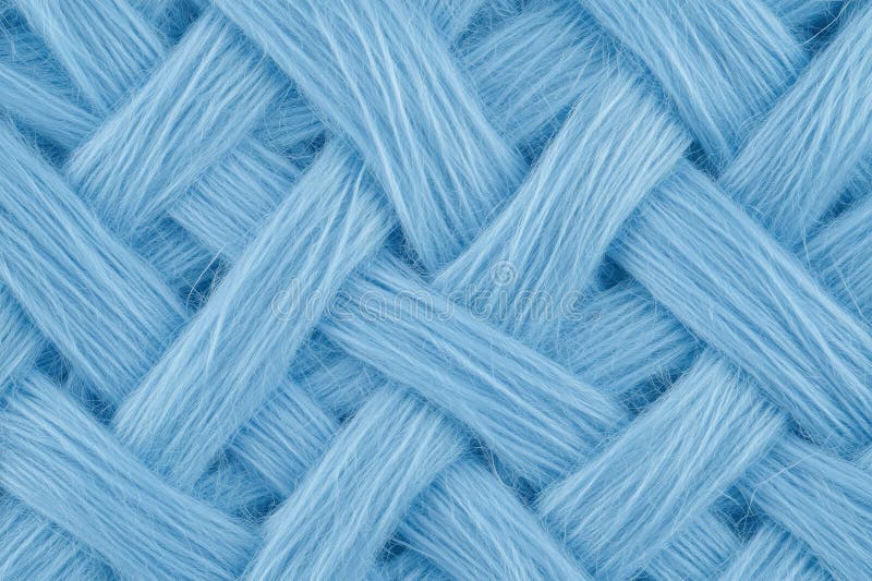 Intertwined Light Blue Strands Creating Textured Pattern Stock Image ...