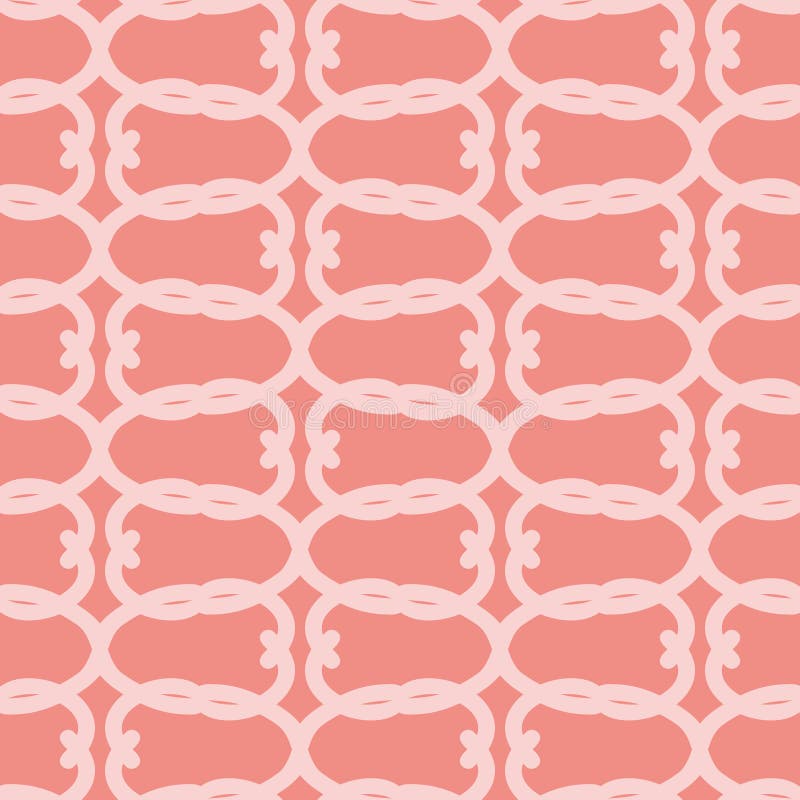 Intertwined Loops Seamless Vector Pattern Stock Vector - Illustration ...