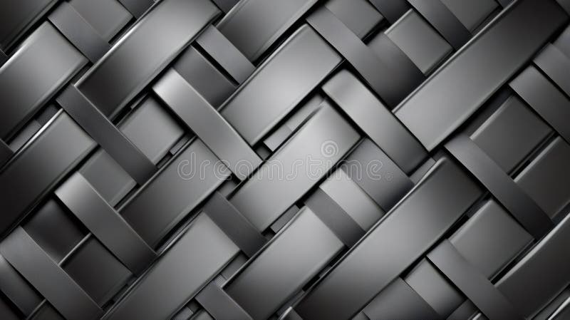 Metallic Carbon Fiber Composite Texture Forming a Woven Pattern Stock ...
