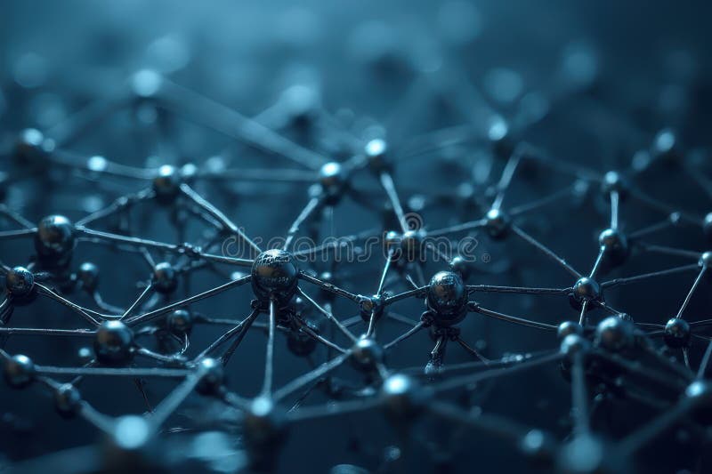 Intricate Interconnected Wiring System Stock Illustration ...