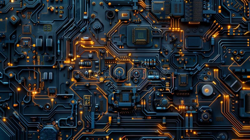 Intertwining Circuitry upon Closer Inspection the Intricate Design of ...