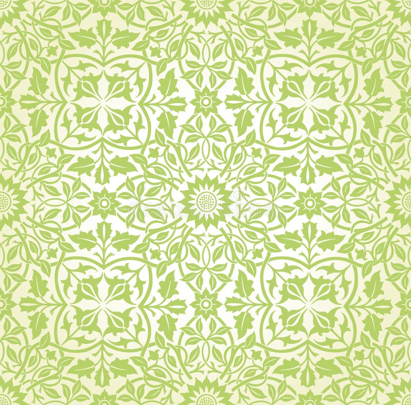 Vector Seamless Pattern. Moroccan Style. Stock Vector - Illustration of ...