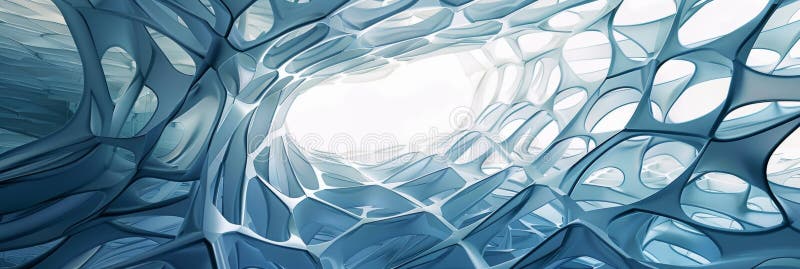 Intertwining Lines and Nested Shapes Form a Complex Geometric Structure ... Intertwining Lines and Nested Shapes Form a Complex Geometric Structure ...