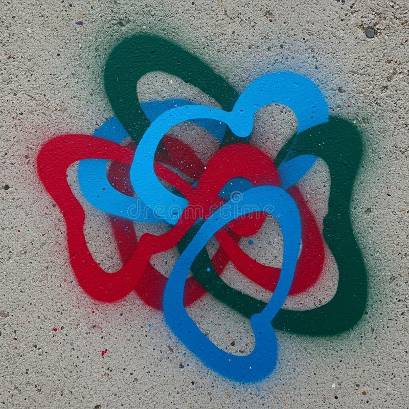 Intertwining Loops Stock Illustrations – 117 Intertwining Loops Stock ...