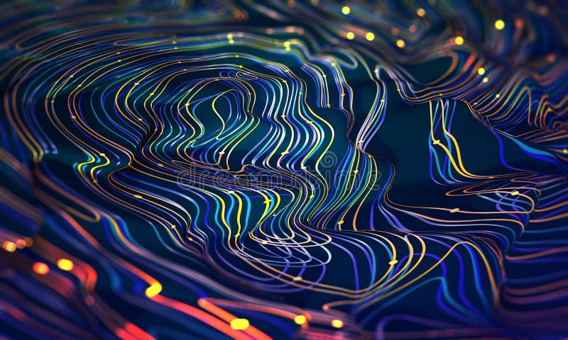 Intertwining Streams of Information. Cyber Funnel, Data Vortex, Neural ...