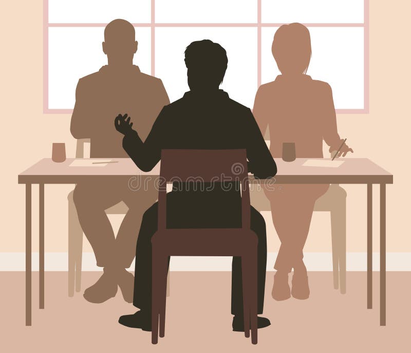 Two People Interview Stock Illustrations – 1,326 Two People Interview ...