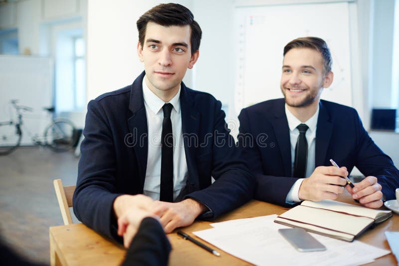 After interview stock photo. Image of employer, interview - 92746686