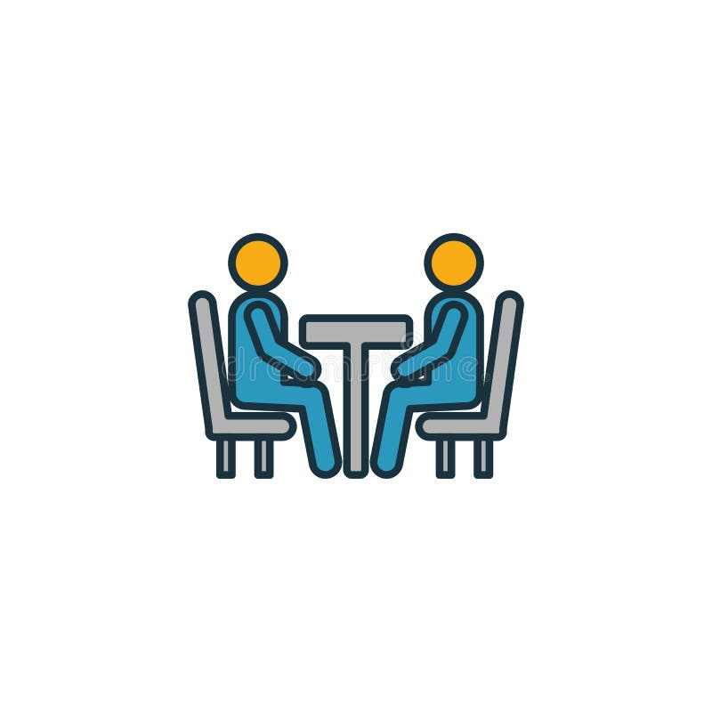 Interview Icon Set. Four Elements in Diferent Styles from Human ...