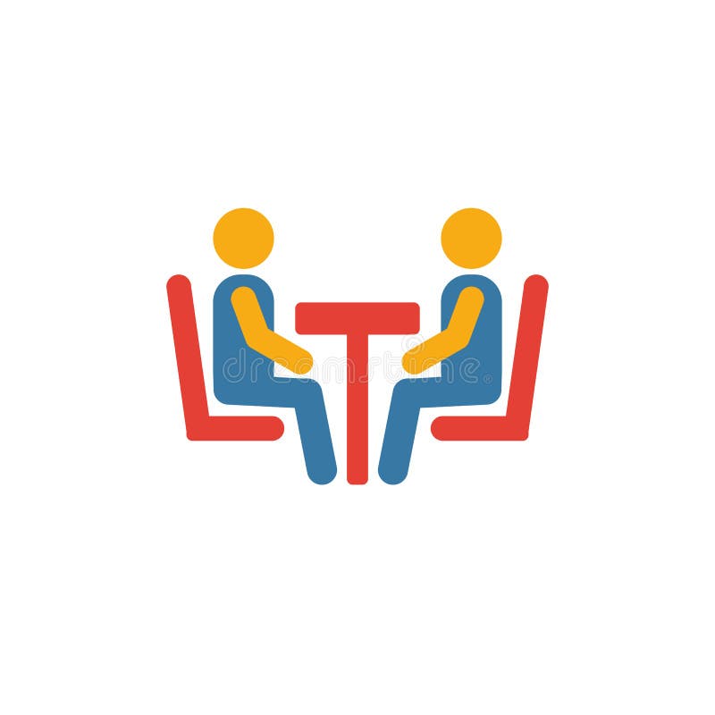 Interview Icon. Simple Element from Human Resources Icons Collection ...