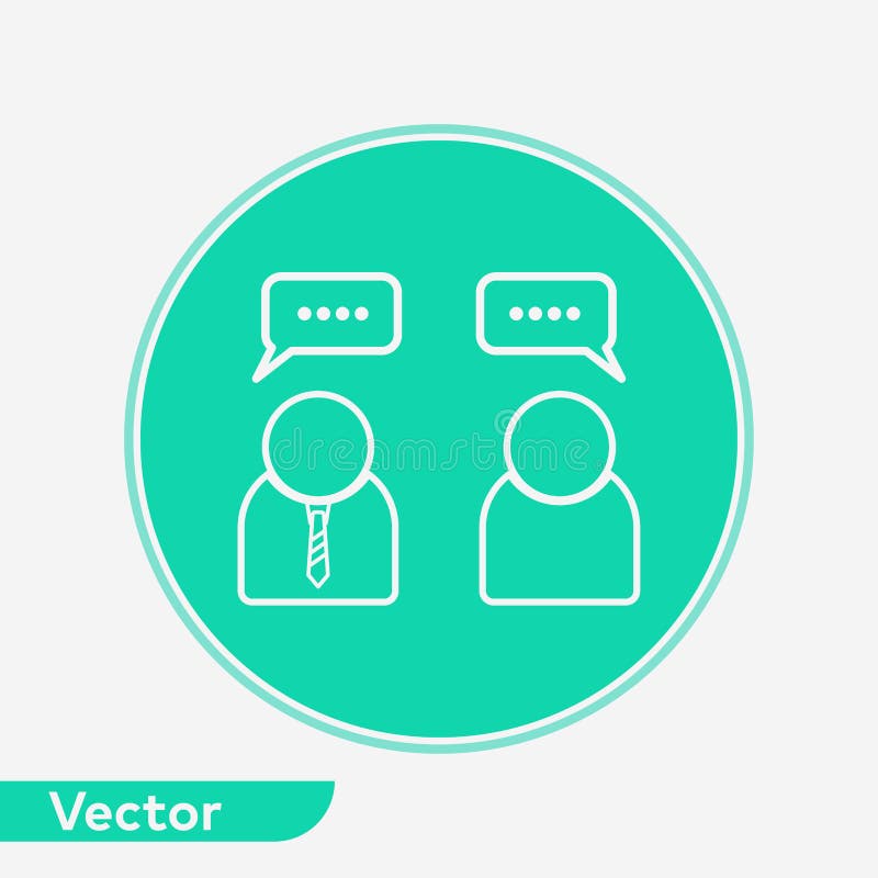 Interview Pictogram Stock Illustrations – 2,965 Interview Pictogram ...