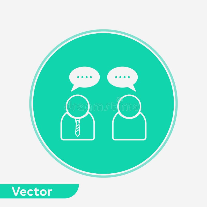 Interview Pictogram Stock Illustrations – 2,965 Interview Pictogram ...