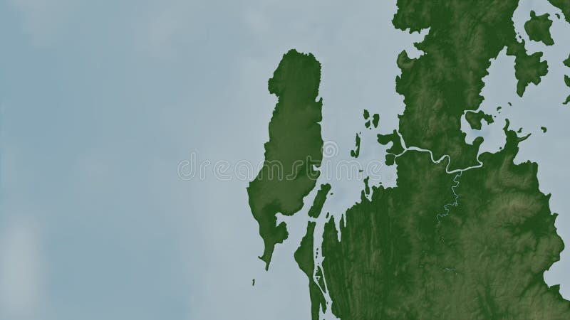 Interview Island. India. Physical Stock Illustration - Illustration of ...