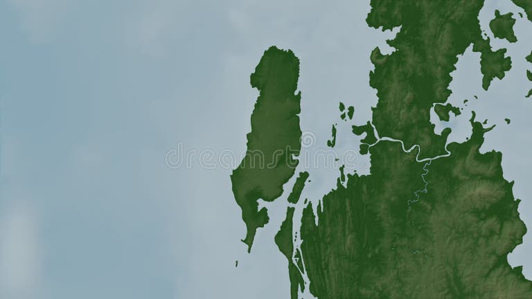 Interview Island. India. Physical Stock Illustration - Illustration of ...