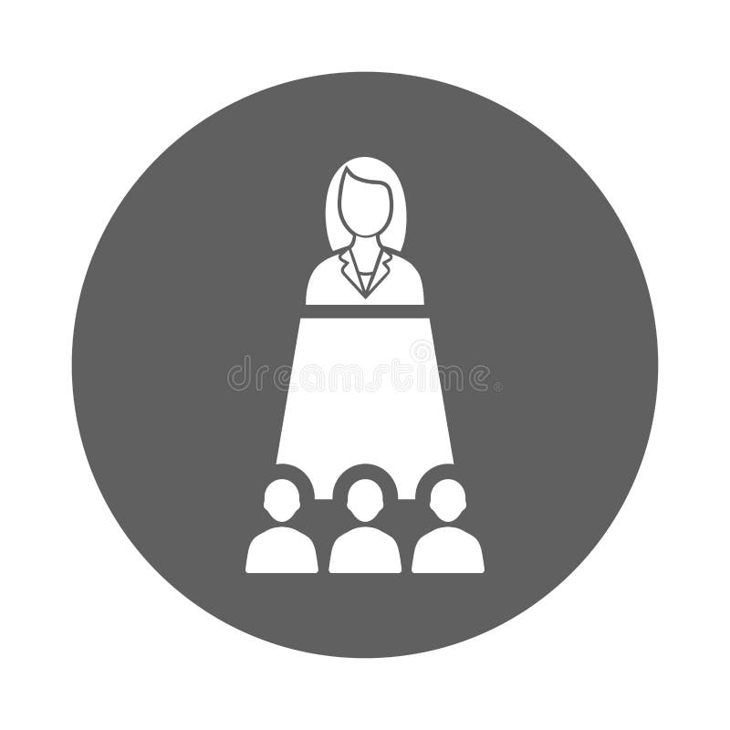Interview, Meeting, Teamwork Icon. Gray Vector Sketch Stock Vector ...