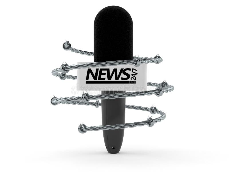 Microphone Wire Interview Stock Illustrations – 496 Microphone Wire ...