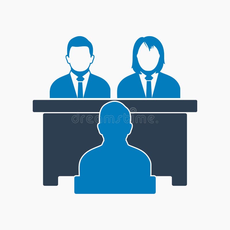Interview Panel-Symbol vektor abbildung. Illustration von anwendungen ...