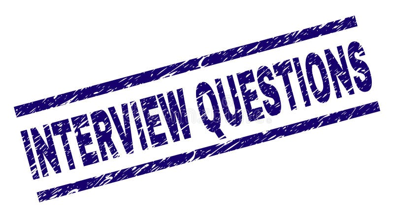 Interview questions stock illustration. Illustration of competence ...