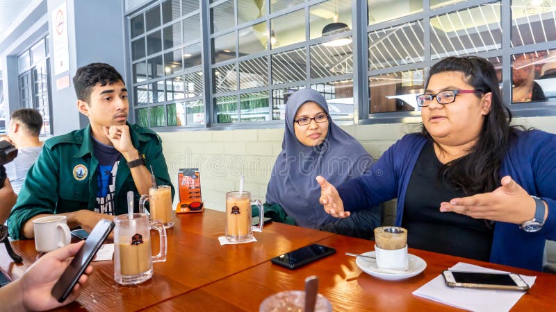 An Interview Session with the Industrial and Experienced Worker at ...