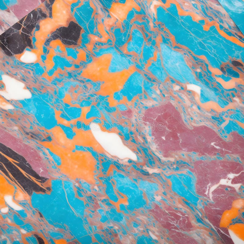 Colorful marble texture stock illustration. Illustration of drawing ...