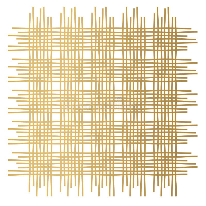 Interwoven Golden Fiber Pattern Stock Vector - Illustration of cloth ...