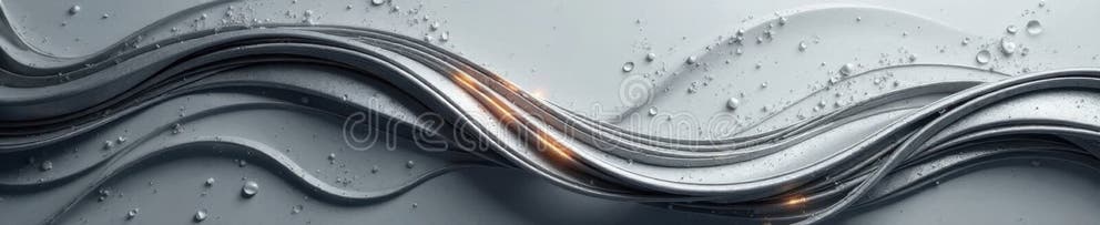 Interwoven Silver Lines Forming a Gray Abstract Backdrop , Shiny ...