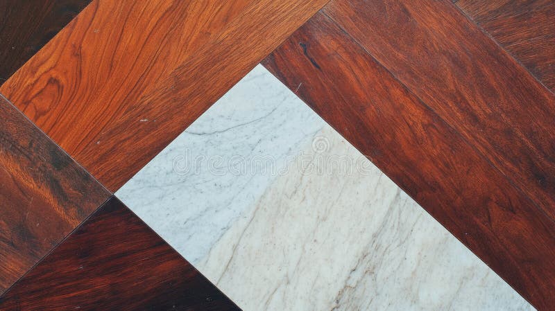 Interwoven Wood and Marble Texture for Interior Design and ...