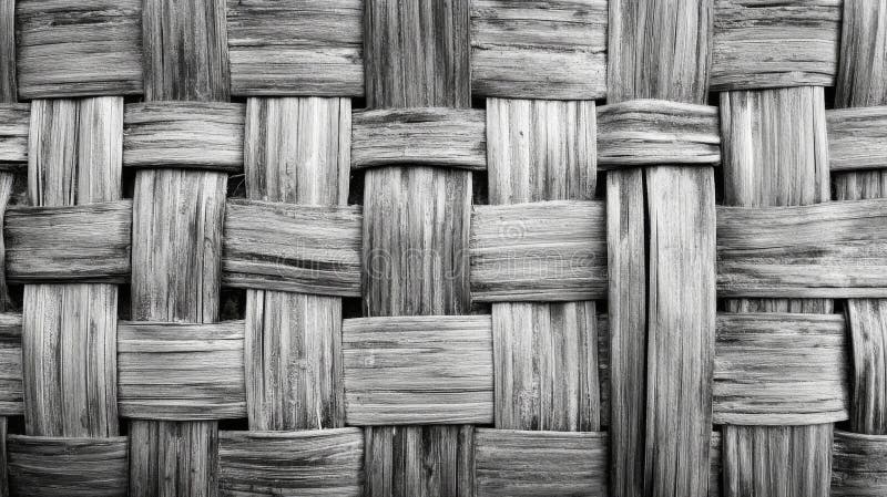 Interwoven Wooden Strips Form a Complex Pattern Stock Illustration ...