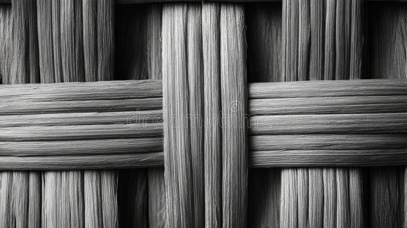 Interwoven Wooden Strips Form a Textured Pattern Stock Illustration ...