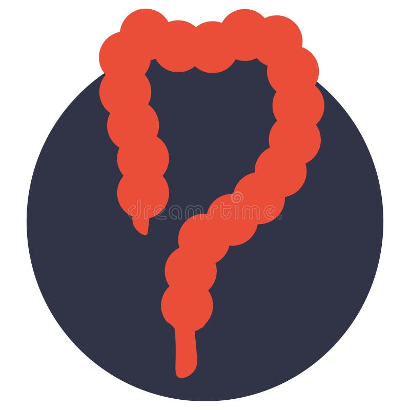 Intestine logo concept stock vector. Illustration of diagnosis - 198994814