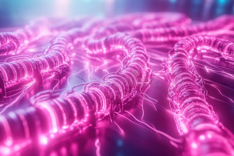 Intestines Holographic Display, Human Body Digital Visualization, 3D ...