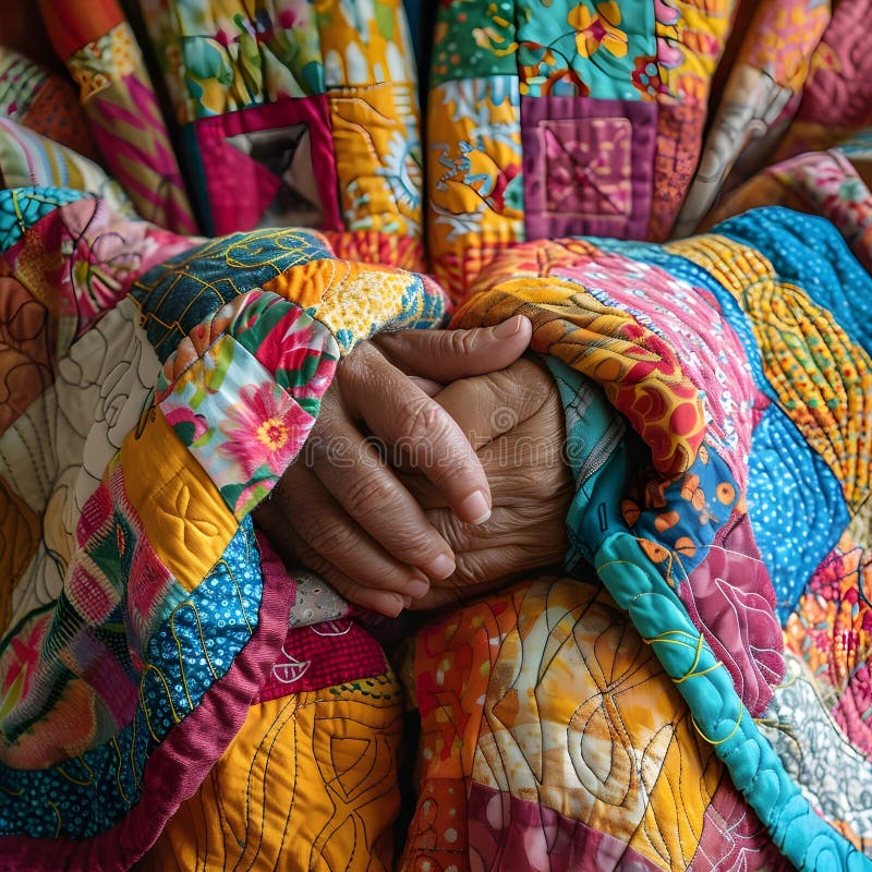 Intimate Handmade Quilt Shared in Community Project Supporting Mental ...