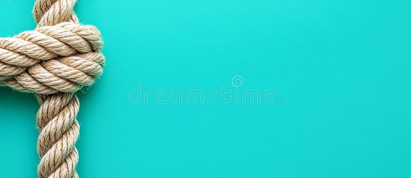 An Intimate Image of a Green Rope Texture on a Soft Pastel Backdrop ...