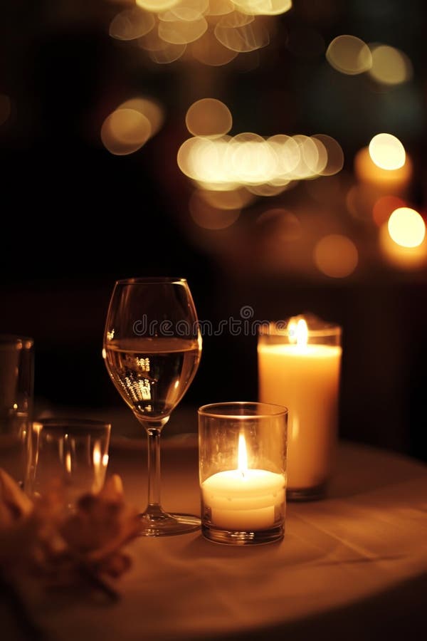 Intimate Moments Illuminated by Soft Candlelight for Advertising ...