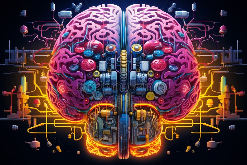 An Intimate Portrayal of a Technologically Advanced Brain, Its Surface ...