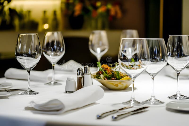 Intimate Private Dining Room Featuring a Full-course Gourmet Meal ...