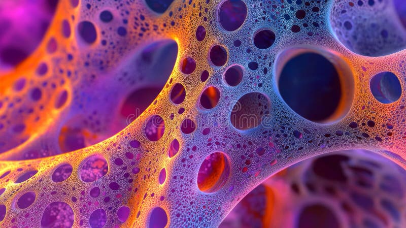 An Intimate View of Dynamic Microscopic Cells, Featuring Radiant Nuclei ...