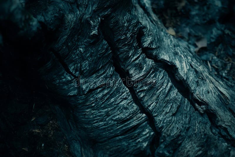 An Intimate View of a Tree Trunk, Suitable for Use in Designs or ...