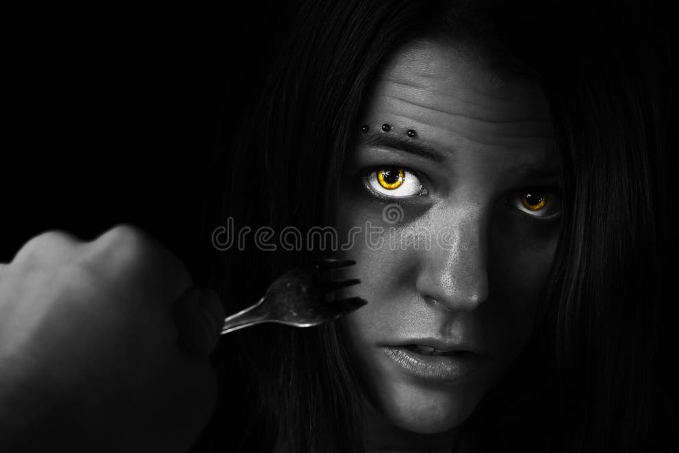 Intimidated girl stock image. Image of intimidated, teenager - 3632133