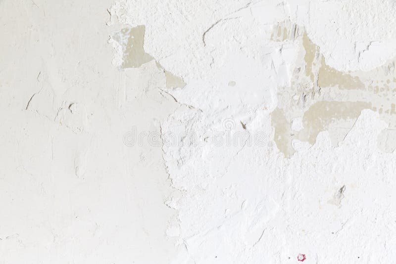 Intonaco Bianco Stracciato Strutturato Con Deformazione Del Foro ...