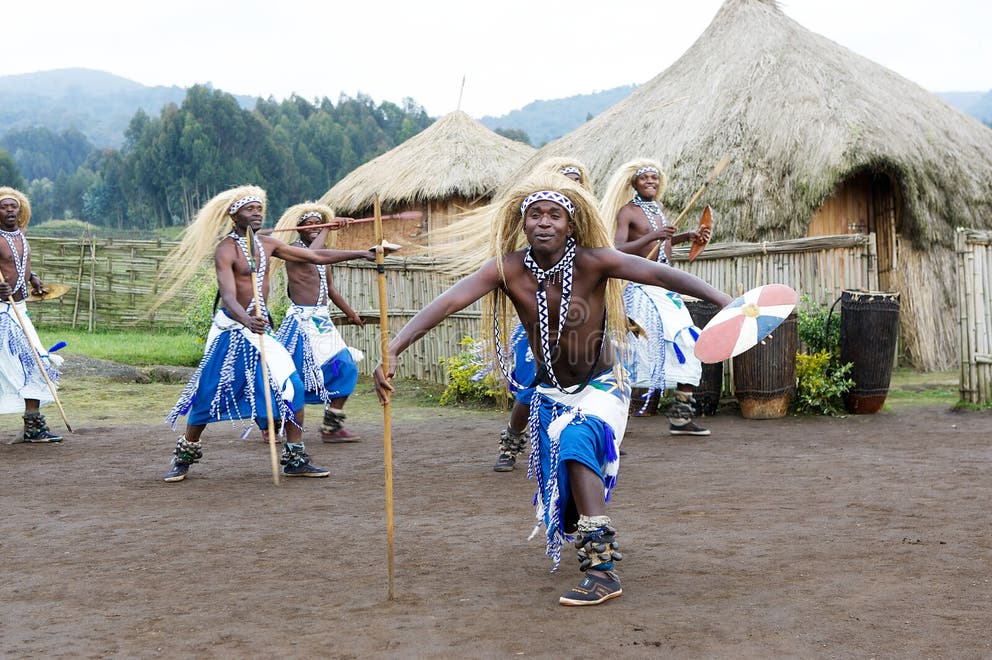 Intore dancers editorial stock photo. Image of intore - 20027733