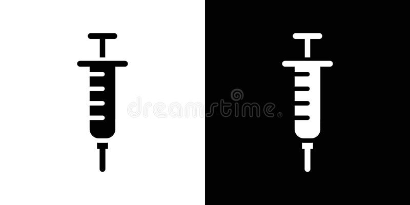 Intradermal Injection Icon Logo Set Vector Stock Vector Illustration