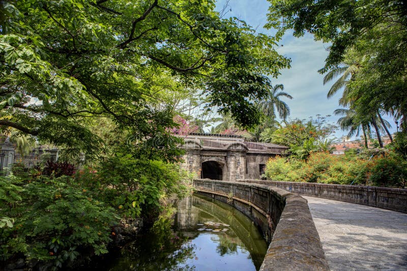 Intramuros old street stock photo. Image of street, intramuros - 47249586