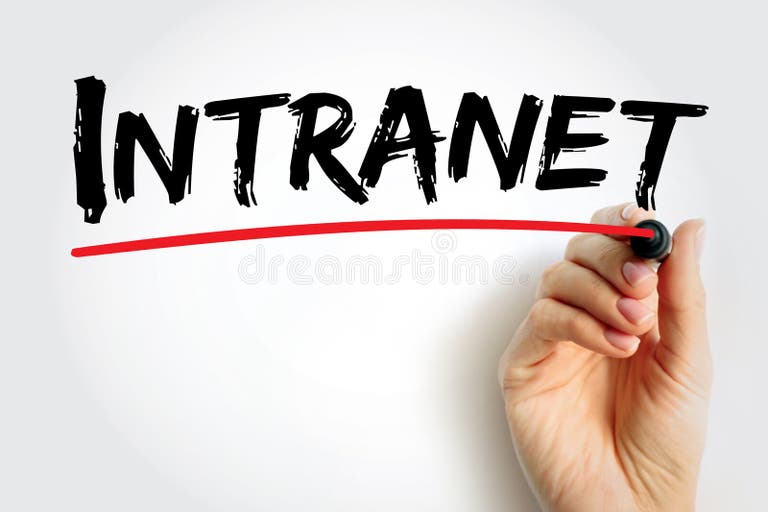 Intranet - Computer Network for Sharing Information, Collaboration ...