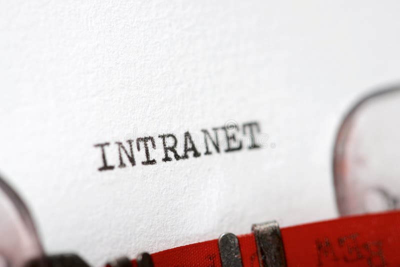 Intranet concept view stock photo. Image of communications - 266046994